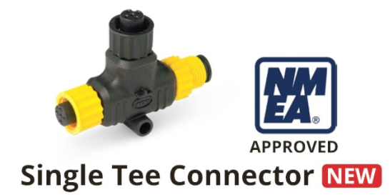 CZone | NMEA 2000 Network Single Tee Piece Connector | 80-911-0029-00 ...