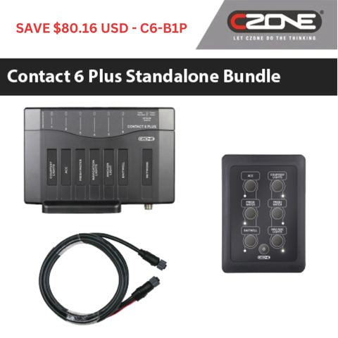 CZone | Contact 6 Plus Bundles Save 10% | Standalone Systems 6 Way ...